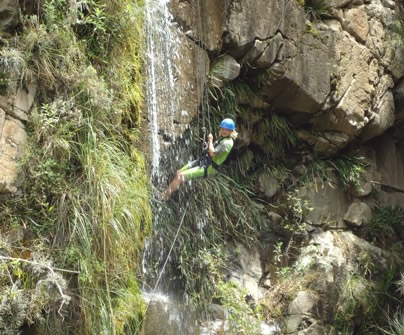 Canyoning en Huaraz Peru