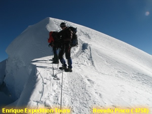 Ascension nevado Pisco Copa Sudamérica Peru Huaraz