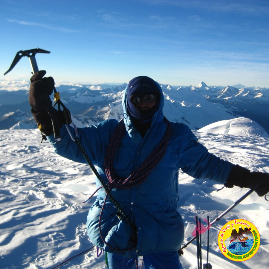 Climbing Route – Nevado Huascaran – Cordillera Blanca Peru
