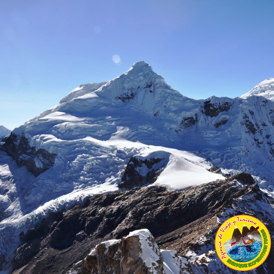 Peru Climbing Tocllaraju Mountain