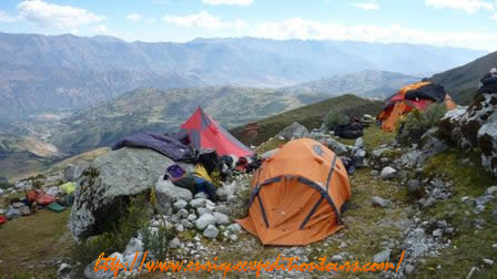 Trekking Escalada Ascension Nevado Vallunaraju Alpamayo Huascaran Peru
