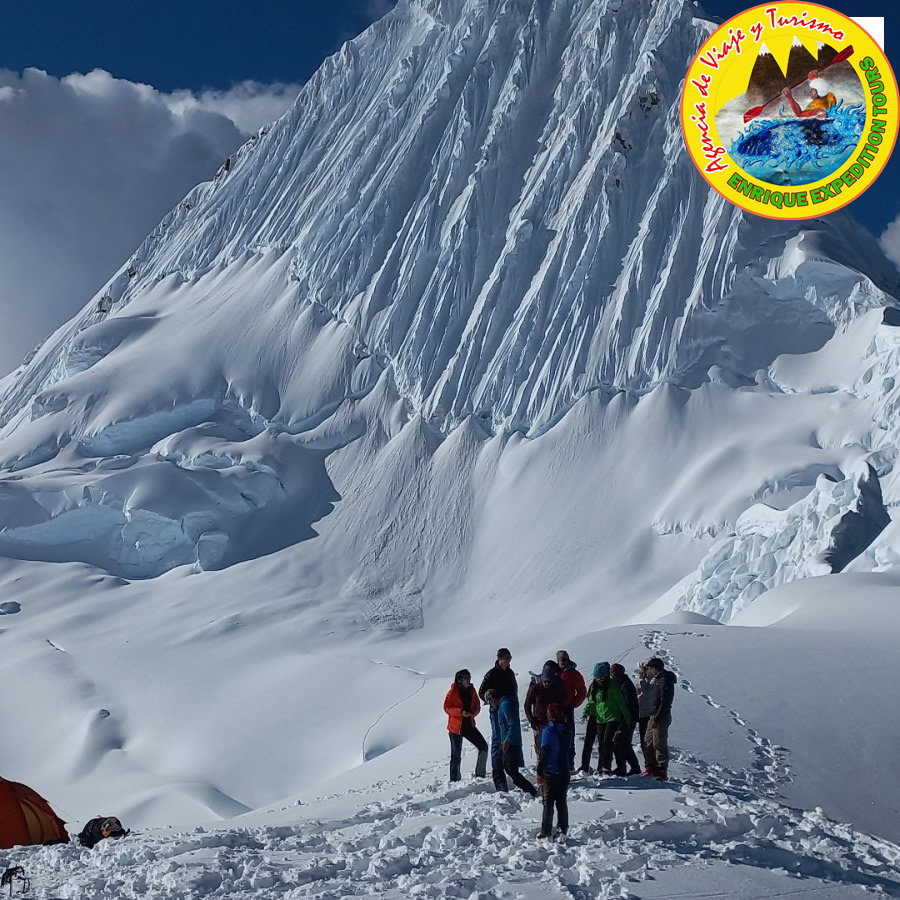 Climbing Cordillera Blanca Mount Alpamayo Huascaran Peru