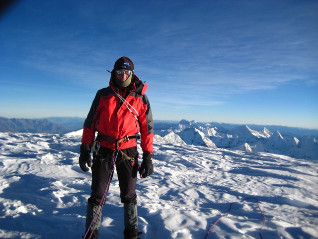 Climbing Mountain Huascaran Peru 2025