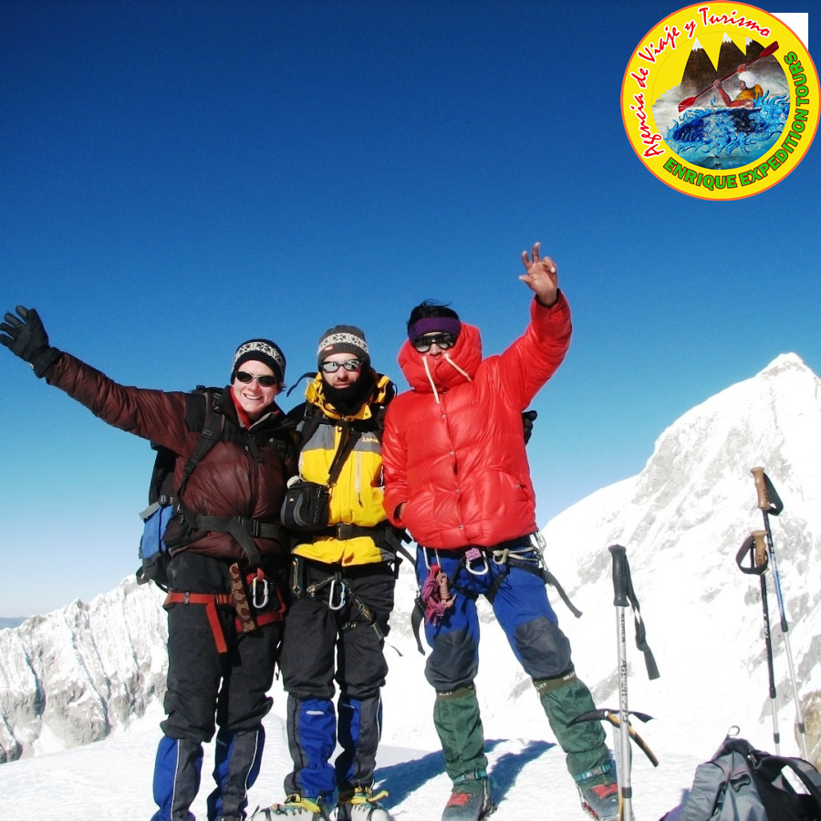 Explorer Climbing Pisco Mountain Peruvian