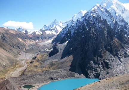 Hiking Trekking Perú Cordillera Huayhuash Ascensión Montaña Rasac